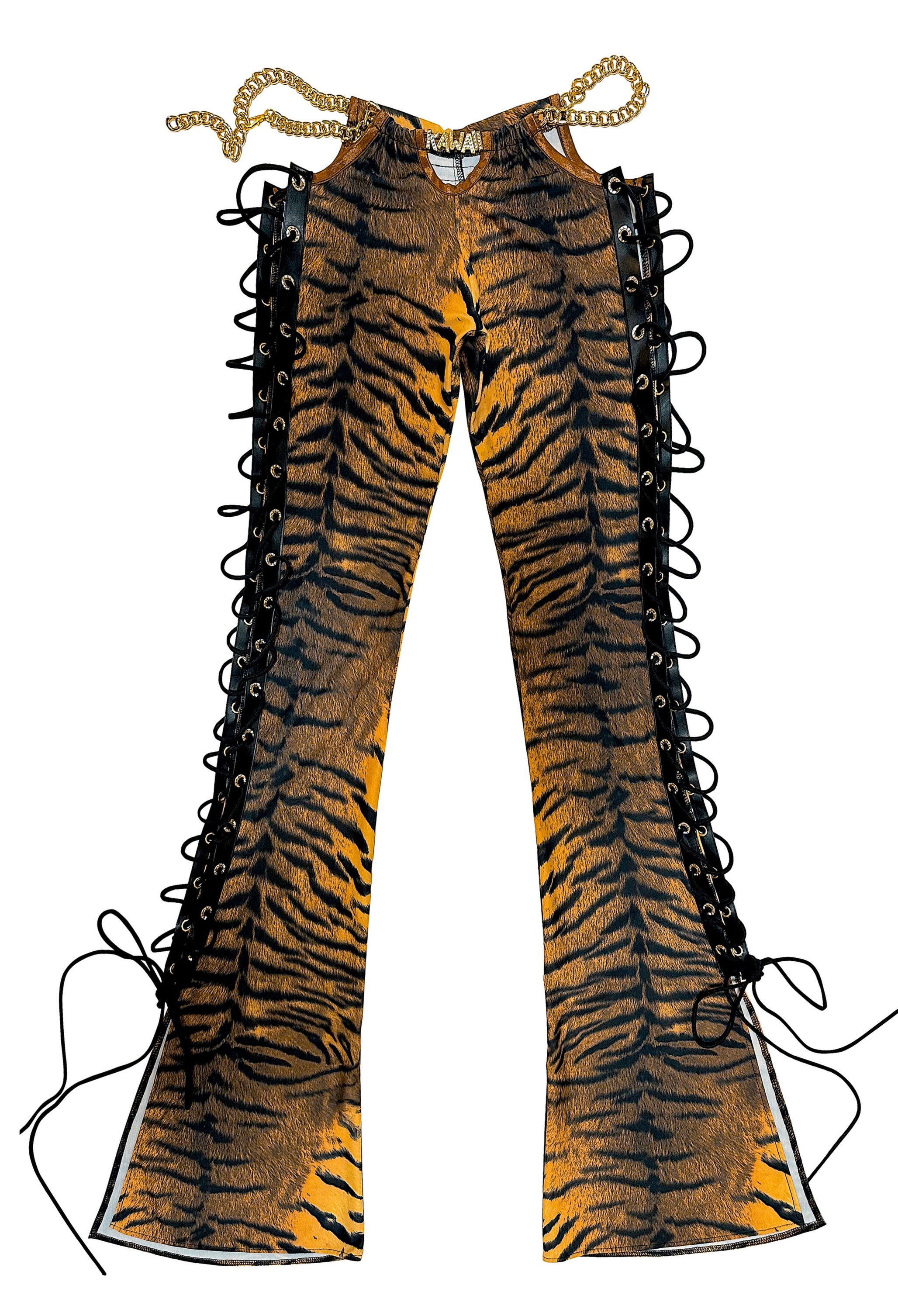 ALLURE GOLD CHAIN PANTS – shaykawaii