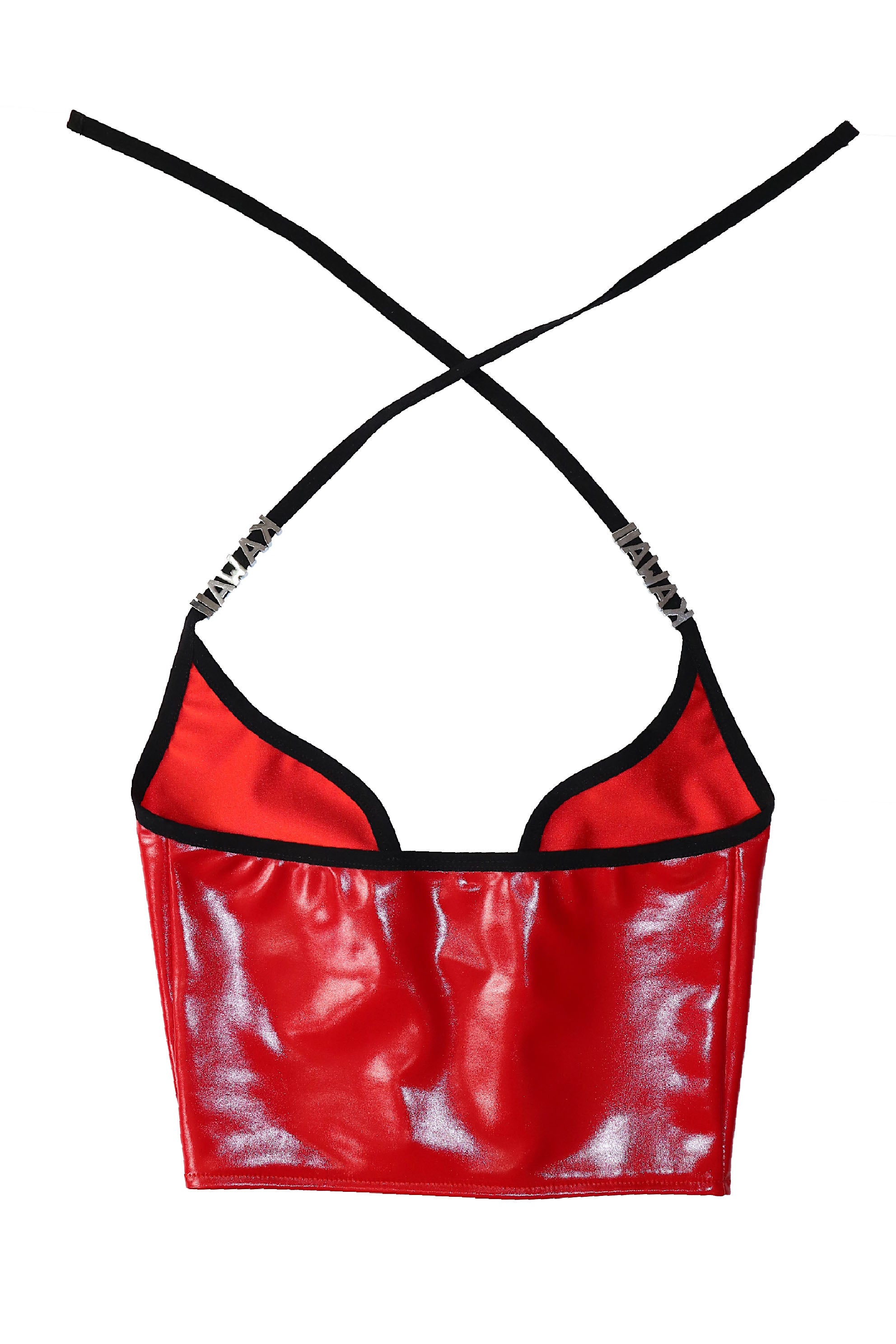 THE "INFERNO" LACES & CHAIN TOP – shaykawaii