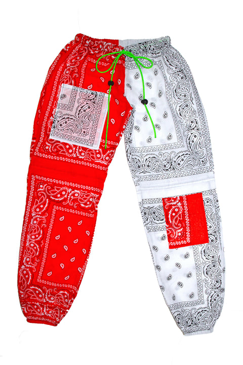 THE BICOLOR BANDANA PANTS – shaykawaii